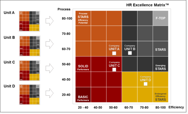 Group HR Excellence Matrix - F-Top Institute